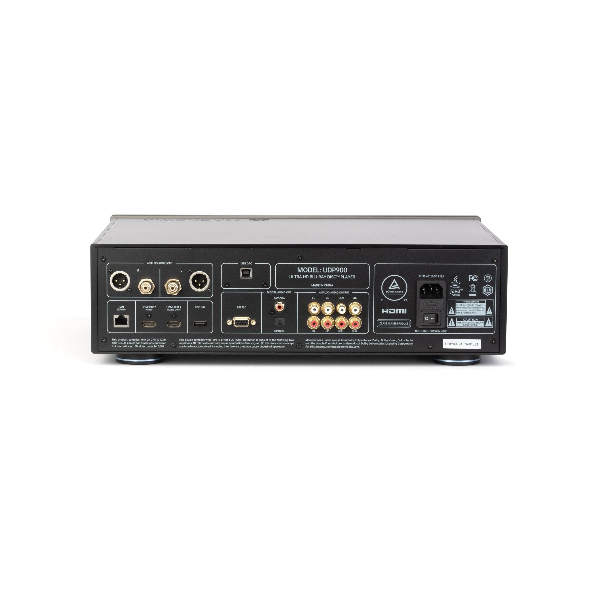 MAGNETAR UDP 900 Universal disc/media player - MAGNETAR AUDIO NORTH AMERICA